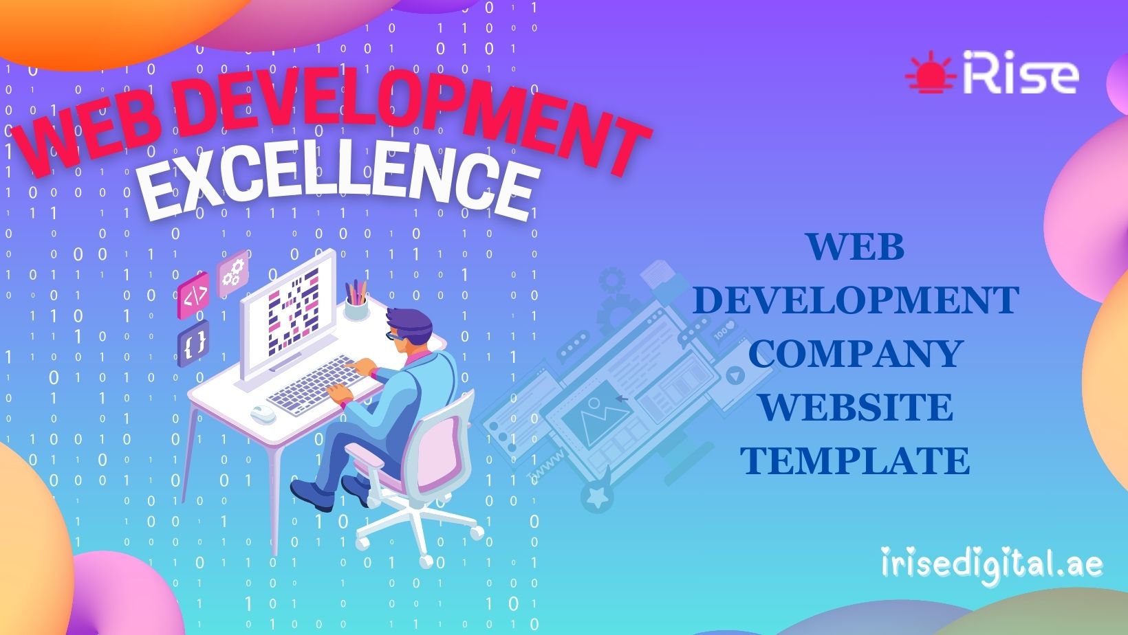 Web Development Company Website Template - iRise Digital