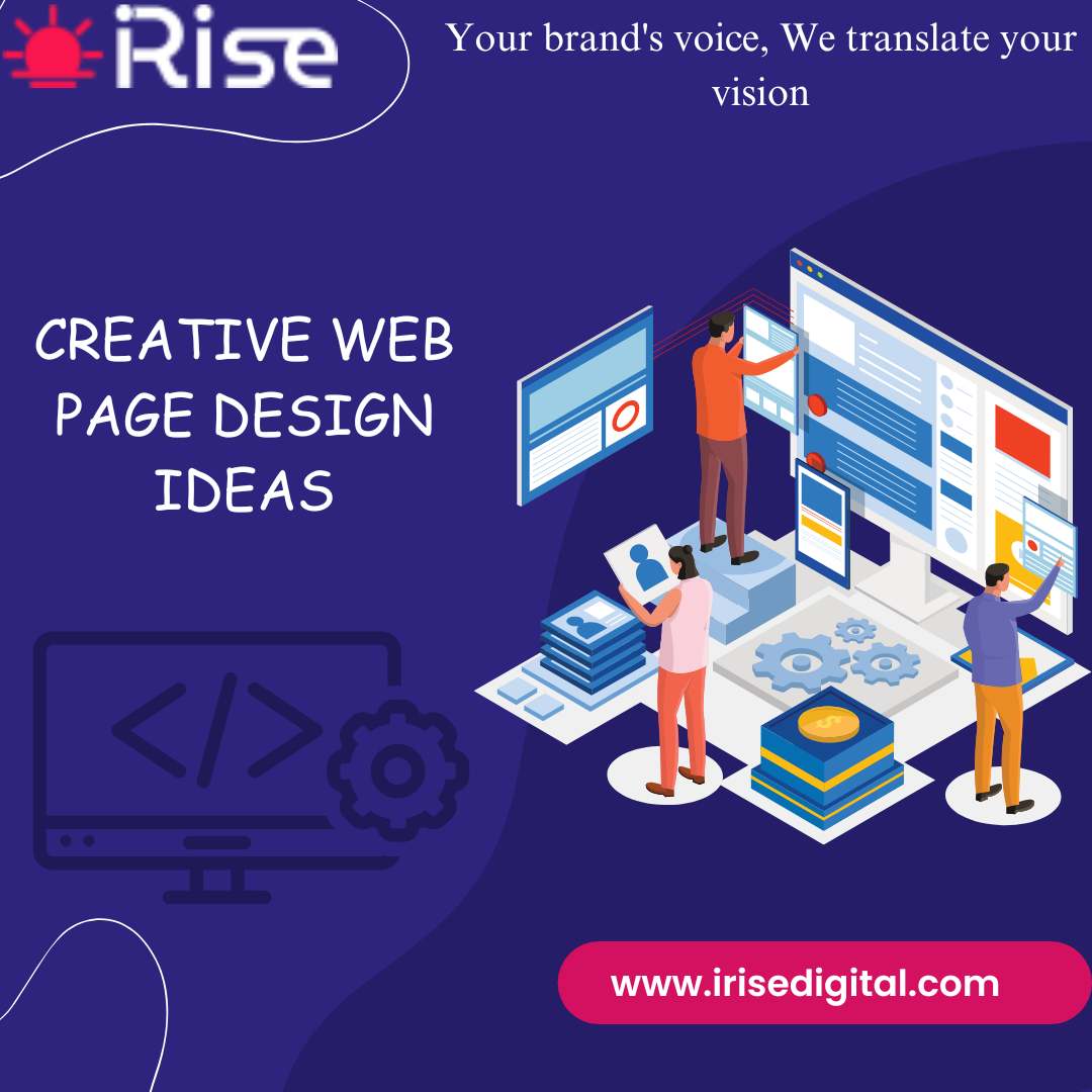 Creative Web Page Design Ideas - iRise Digital