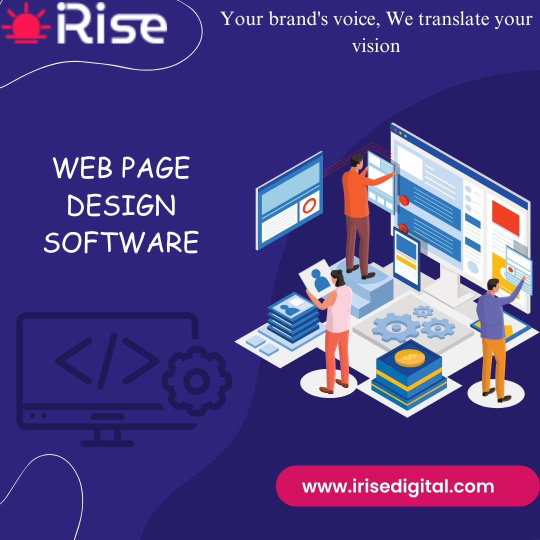Web Page Design Software - iRise Digital